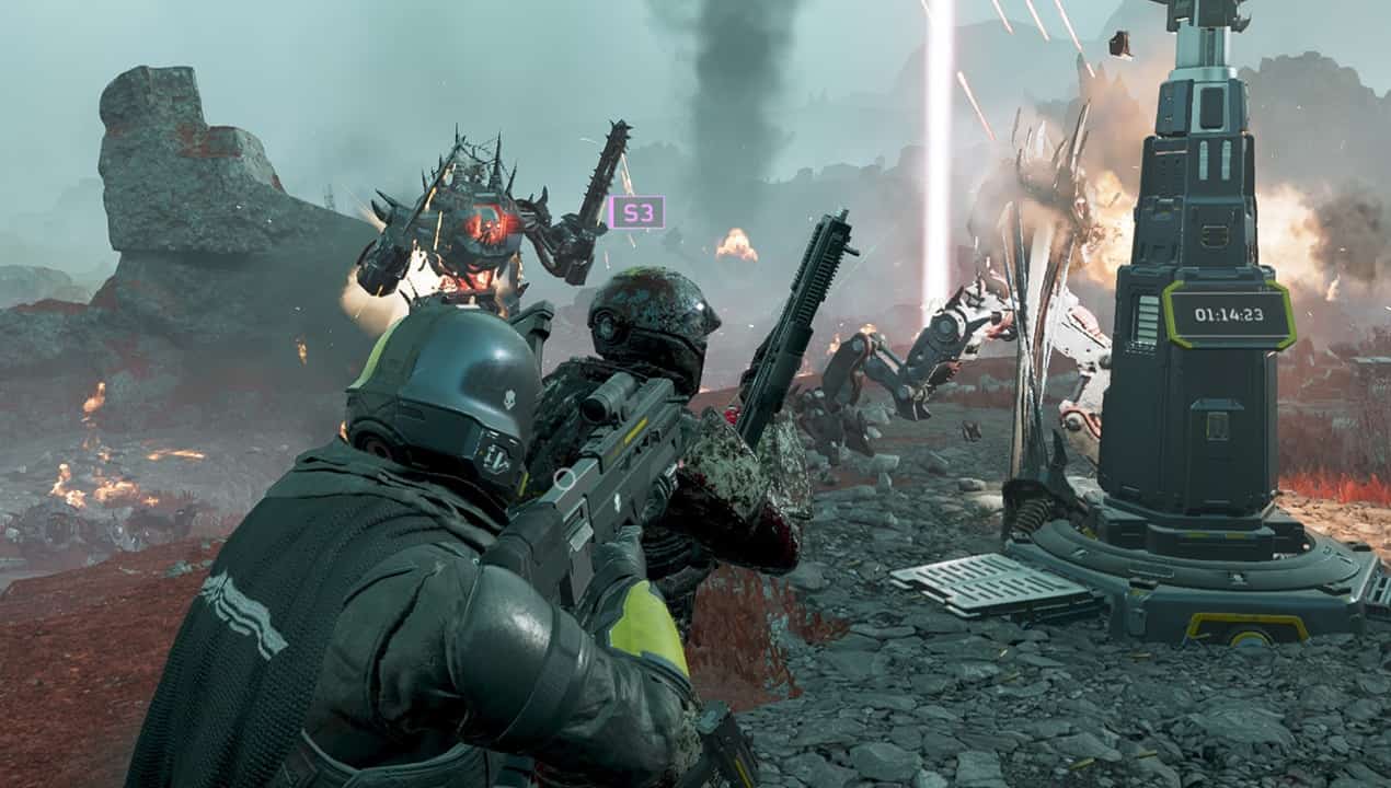 Helldivers 2: Война Неизменна - Cloud Association